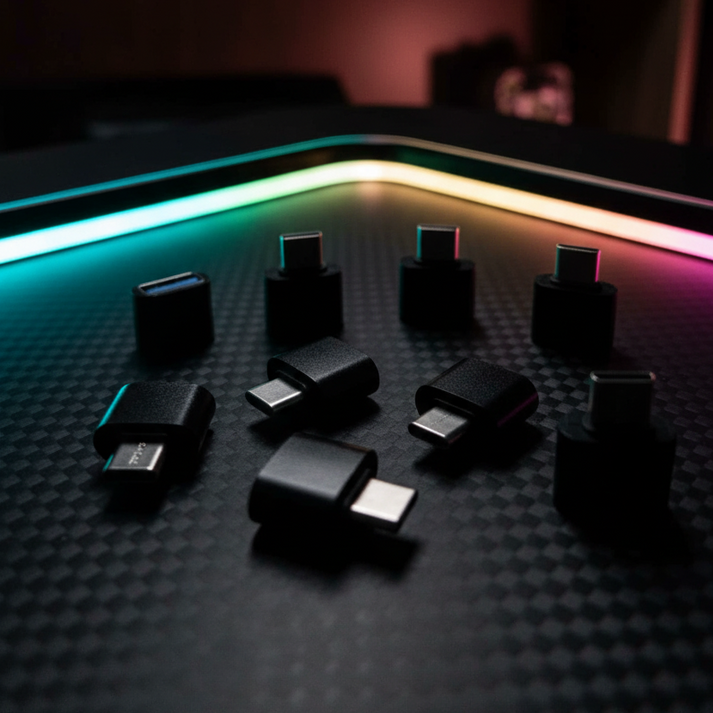 USB-A to Type-C Dongle | Gaming Accessory – GameStack Studio